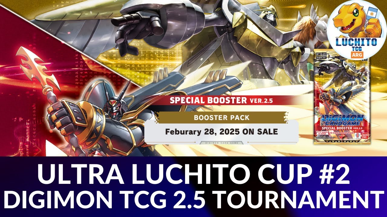 Digimon TCG 2.5 tournament - Ultra luchito cup #2 - YouTube