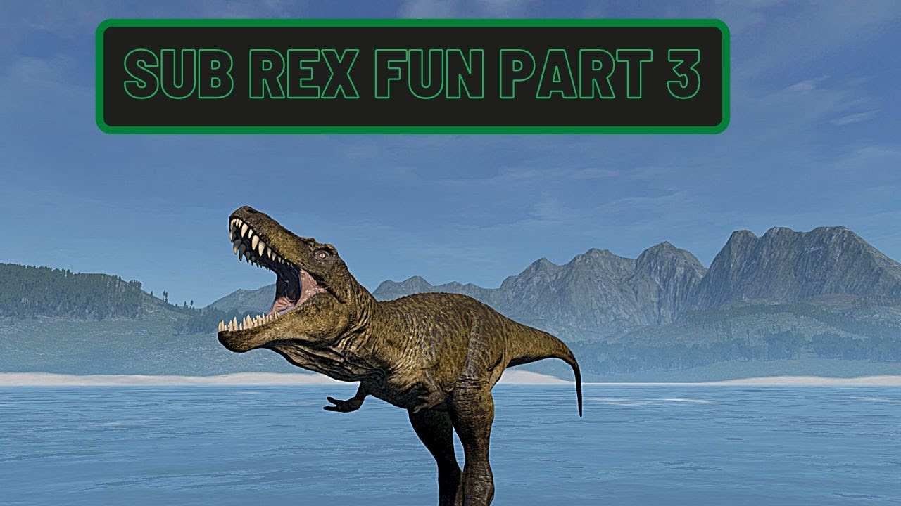 The Isle Legacy l Sub Rex Fights Part 3 l New Beginnings - YouTube