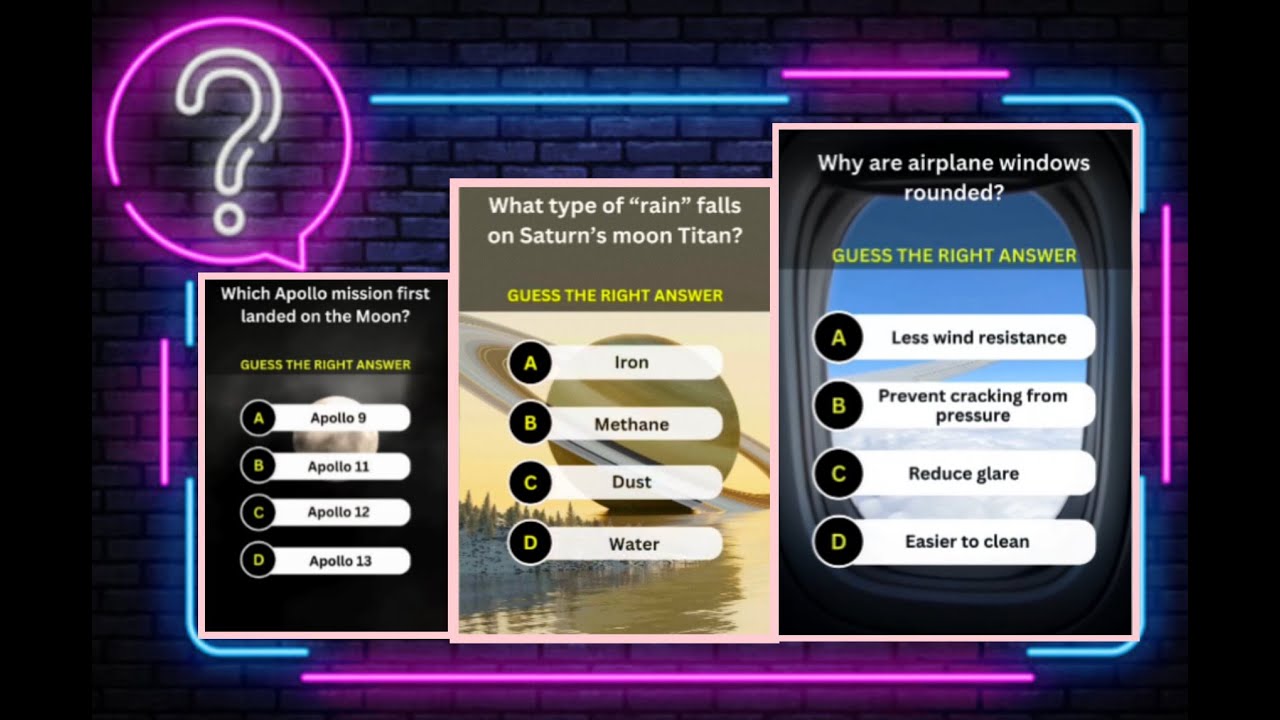 Guess the right answer || quiz videos - YouTube