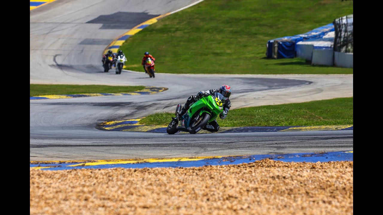 WERA Road Atlanta E Superstock Novice - Ninja 400 - YouTube