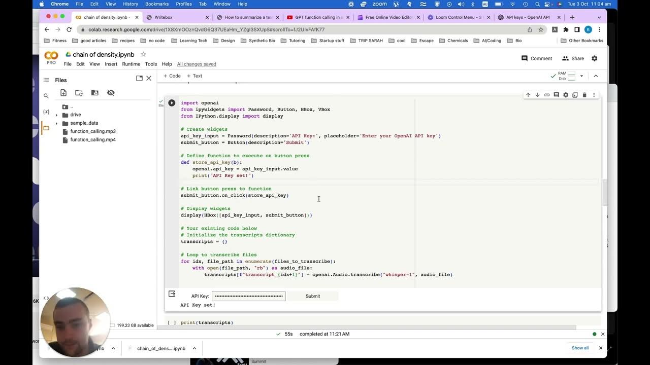 Youtube Video Summarisation with OpenAI - Chain of Density Technique ...