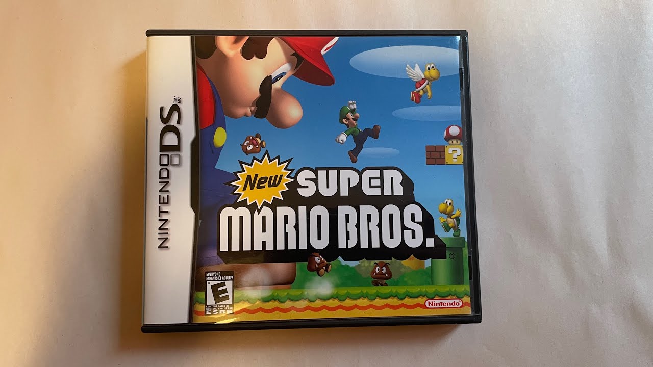 New Super Mario Bros. 新超級瑪利歐兄弟 美版 NDS 實體試玩 - YouTube