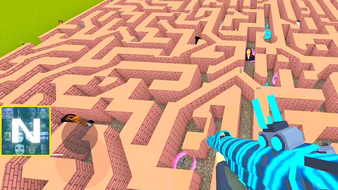 Nextbots Sandbox in Backrooms Shooter Gameplay 240 ,Sandbox Android ...