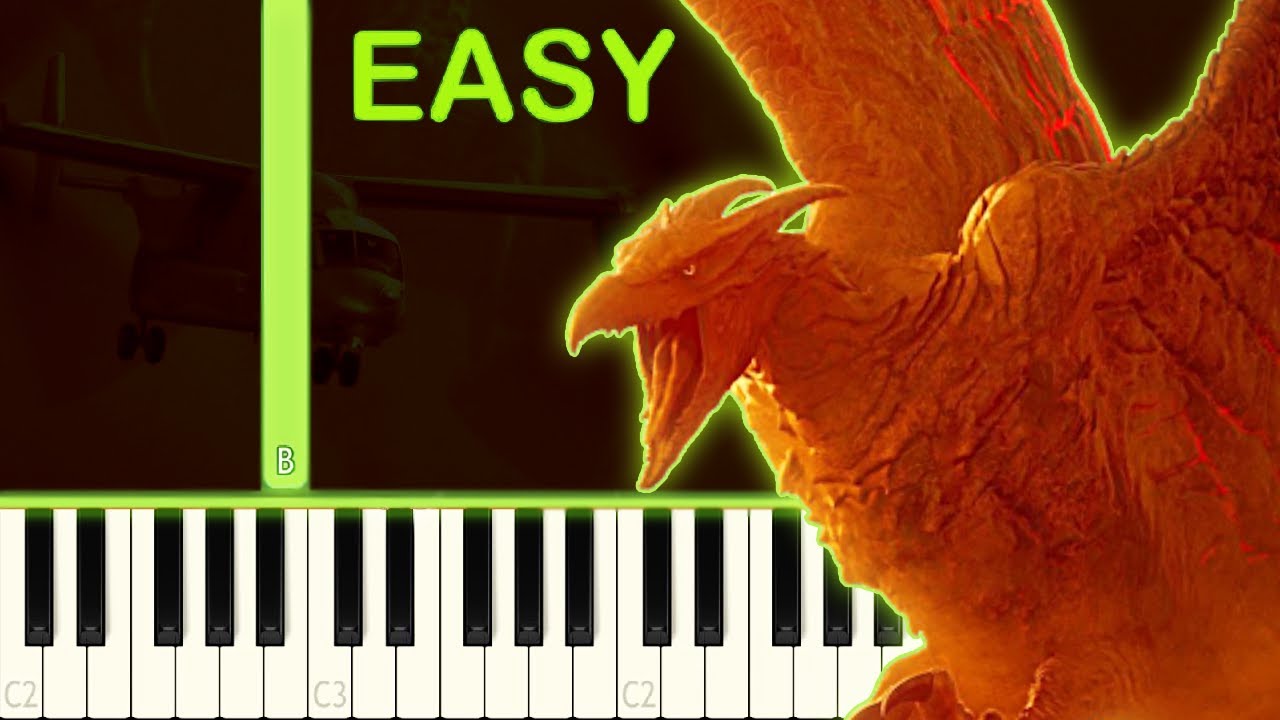 RODAN´S THEME - EASY Piano Tutorial - YouTube