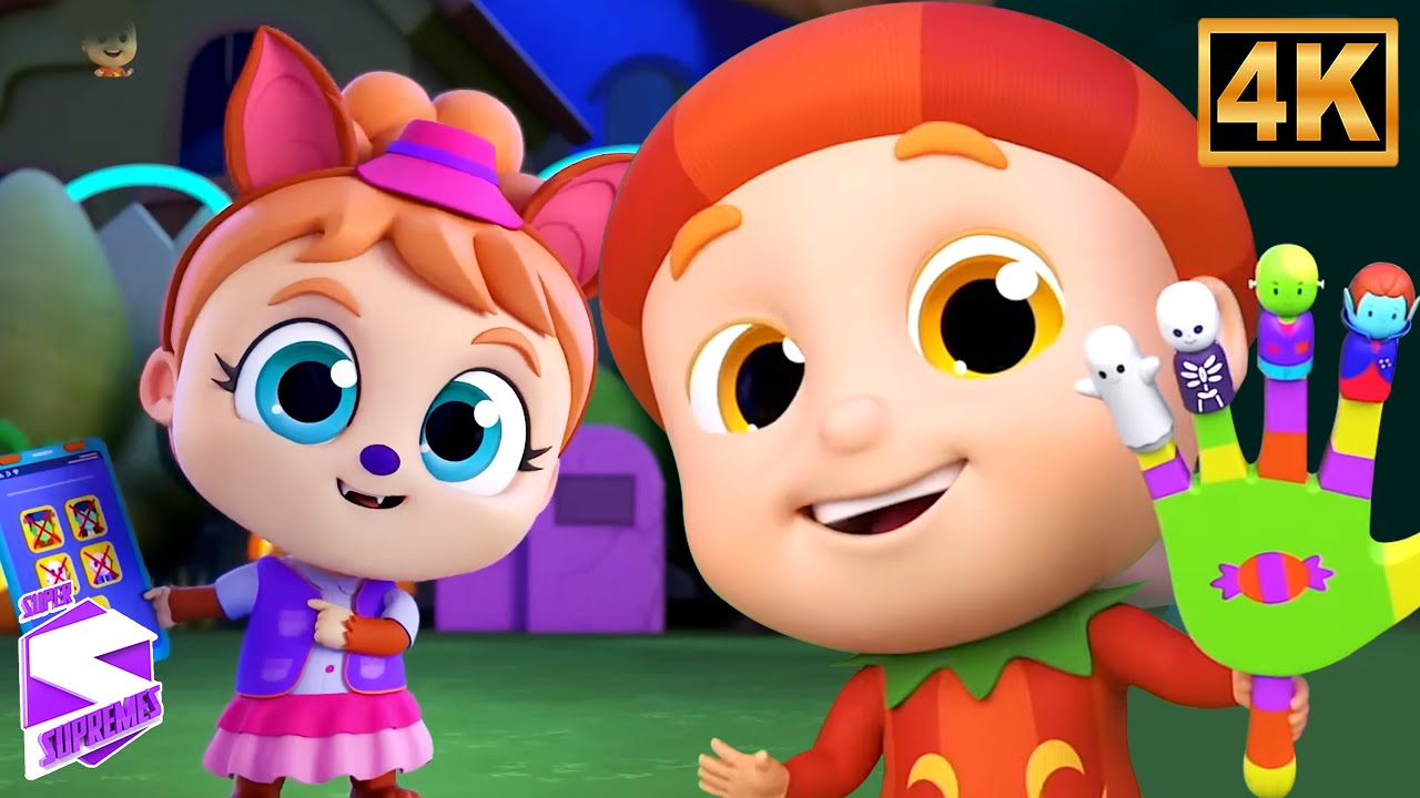 Meet the Monster Finger Family, Spooky and Friendly Kids Song - YouTube