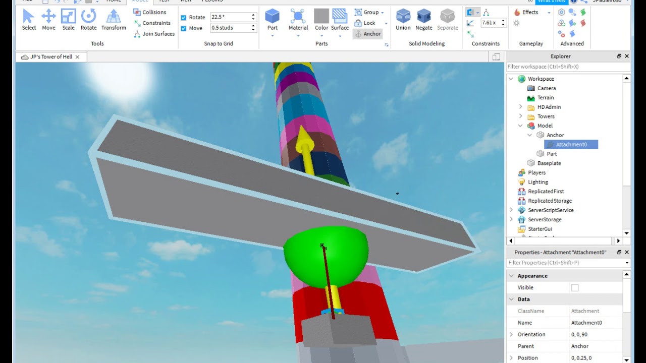 Roblox Studio - Tutorial How to make Spinners Part - YouTube