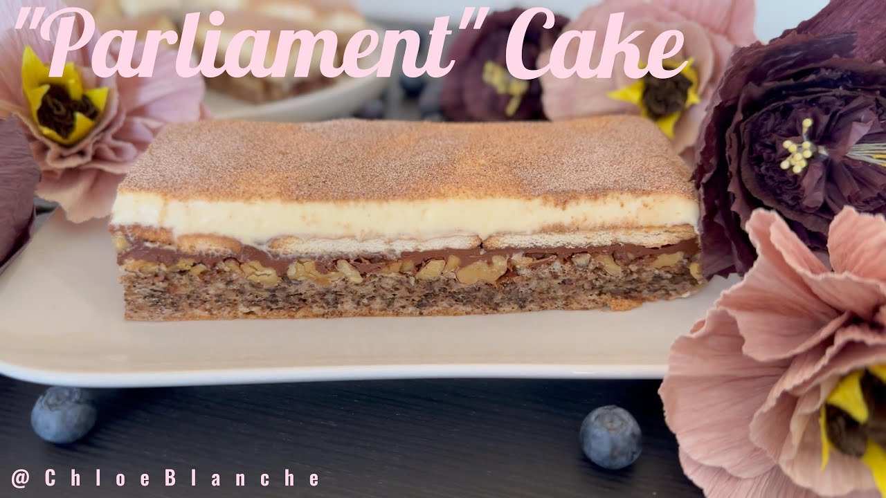 "Parliament" Cake - Delicious Walnut Chocolate Cake - YouTube