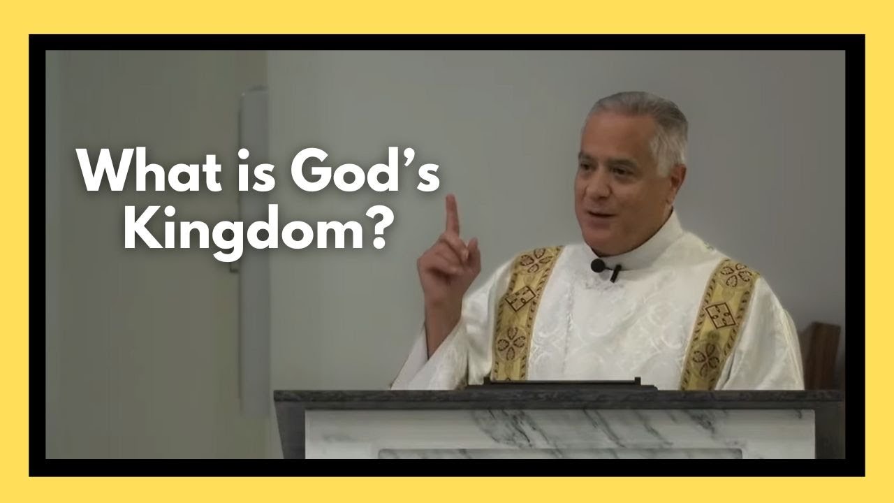 Christ the King Sunday Catholic Mass Homily - YouTube