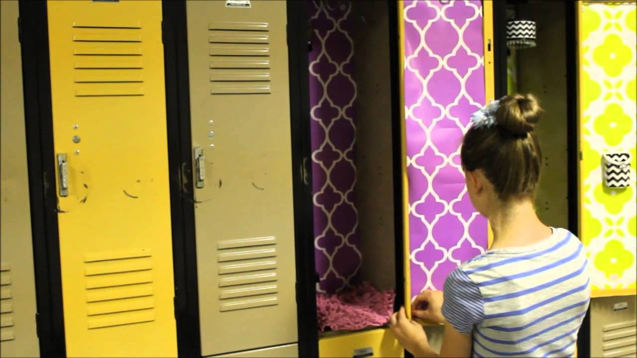 Bling your Locker with LLZ by Locker Lookz - YouTube