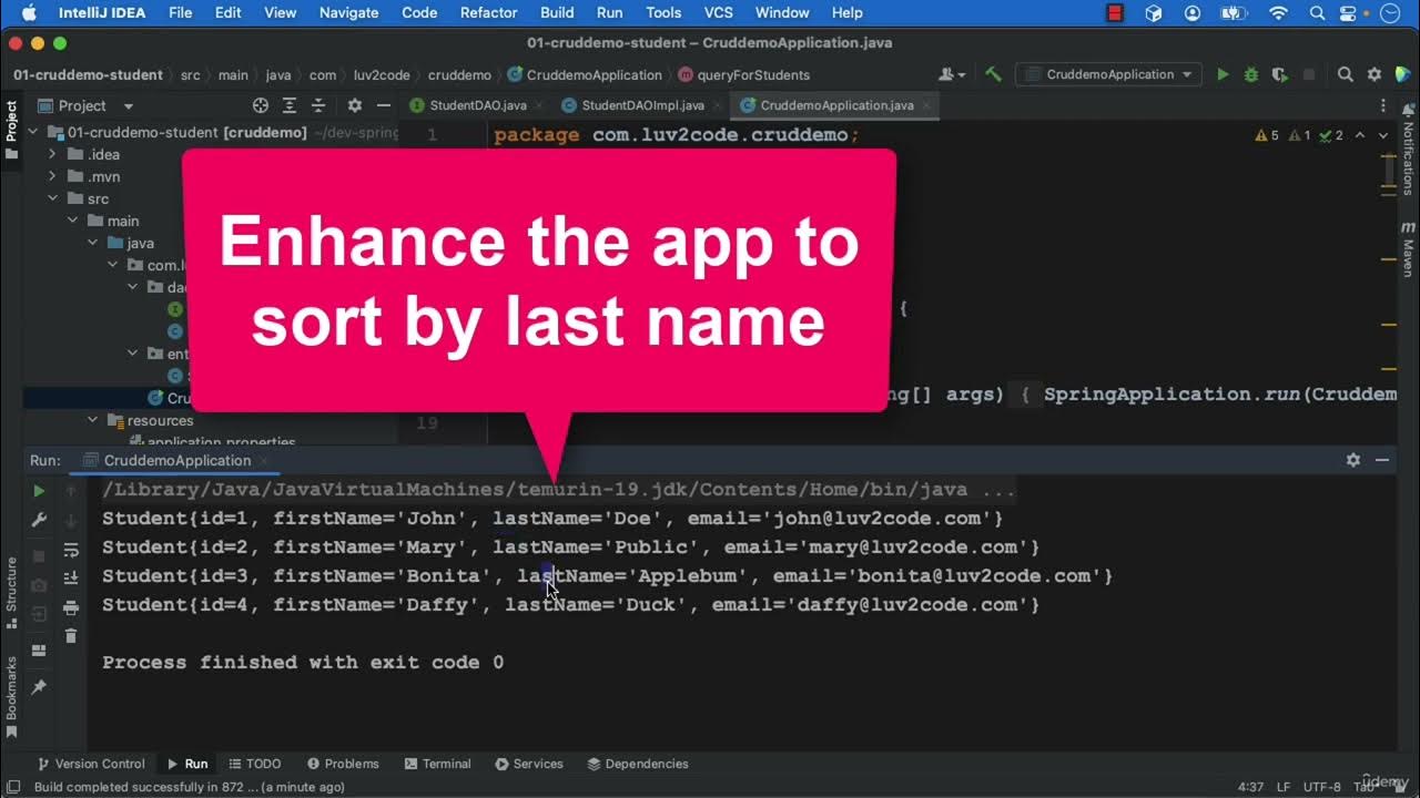 03 - NEW - HibernateJPA CRUD_019 Querying Objects with JPA Coding Part 1 - YouTube