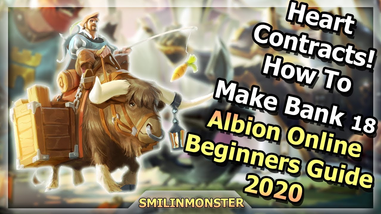 Heart Contracts! | 💰💸 How To Make Bank 18 💸💰 | Albion Online Beginners ...