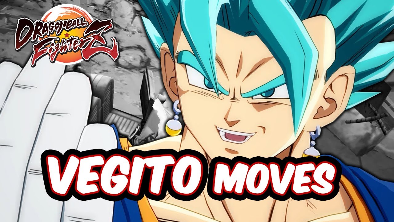Dragon Ball FighterZ - Vegito Moves/ Combos/ Dramatic [DLC2] - YouTube