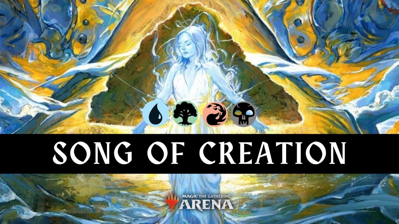 CRAZY COMBO! MTG ARENA SONG OF CREATION DECK - YouTube