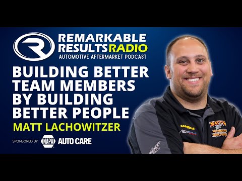 Building Better Team Members by Building Better People – Matt ...