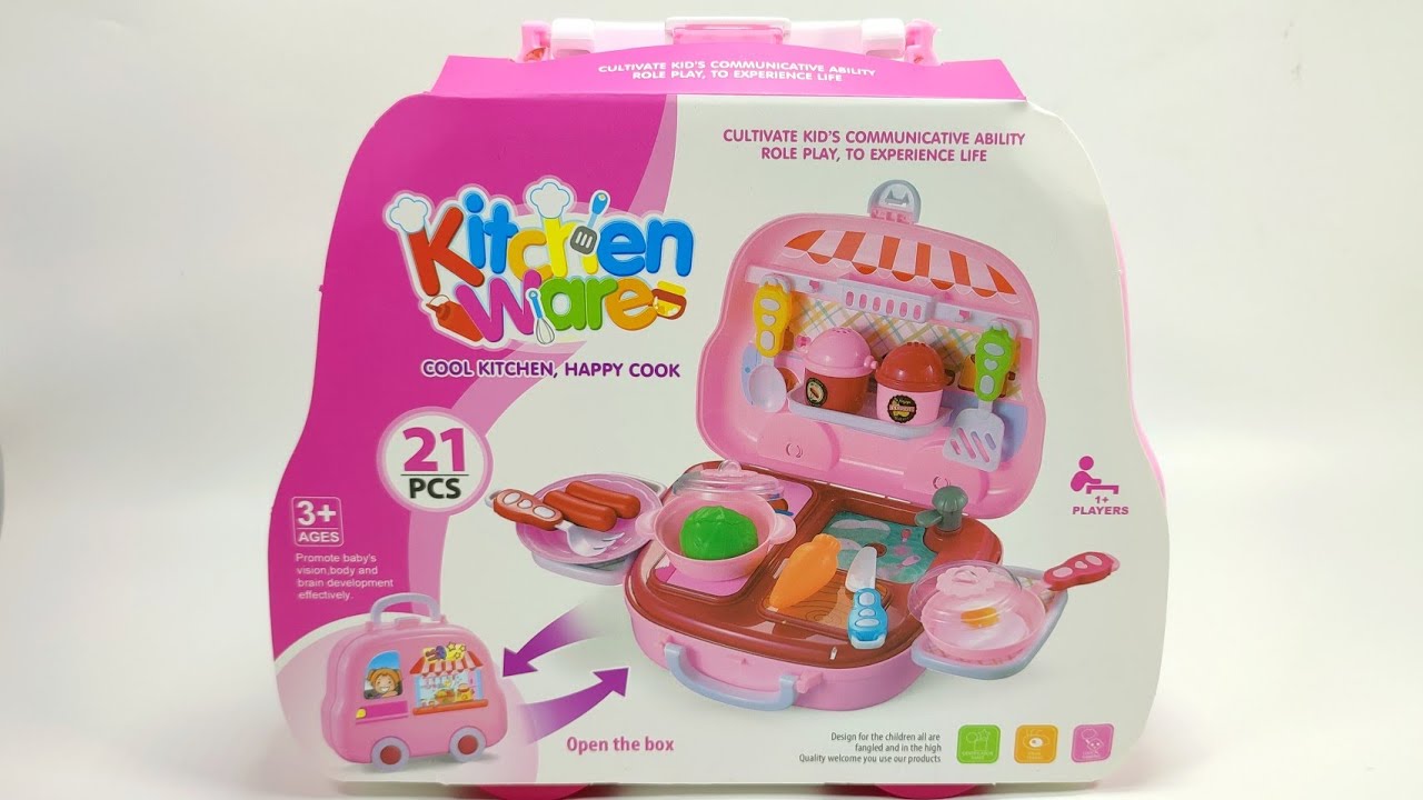 7 Minutes Satisfying with Unboxing & Review Hello Kitty Dream Kitchen ...