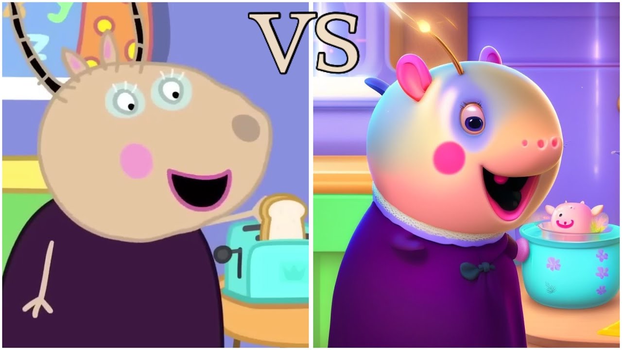 Peppa Pig Normal VS AI Peppa Pig - YouTube