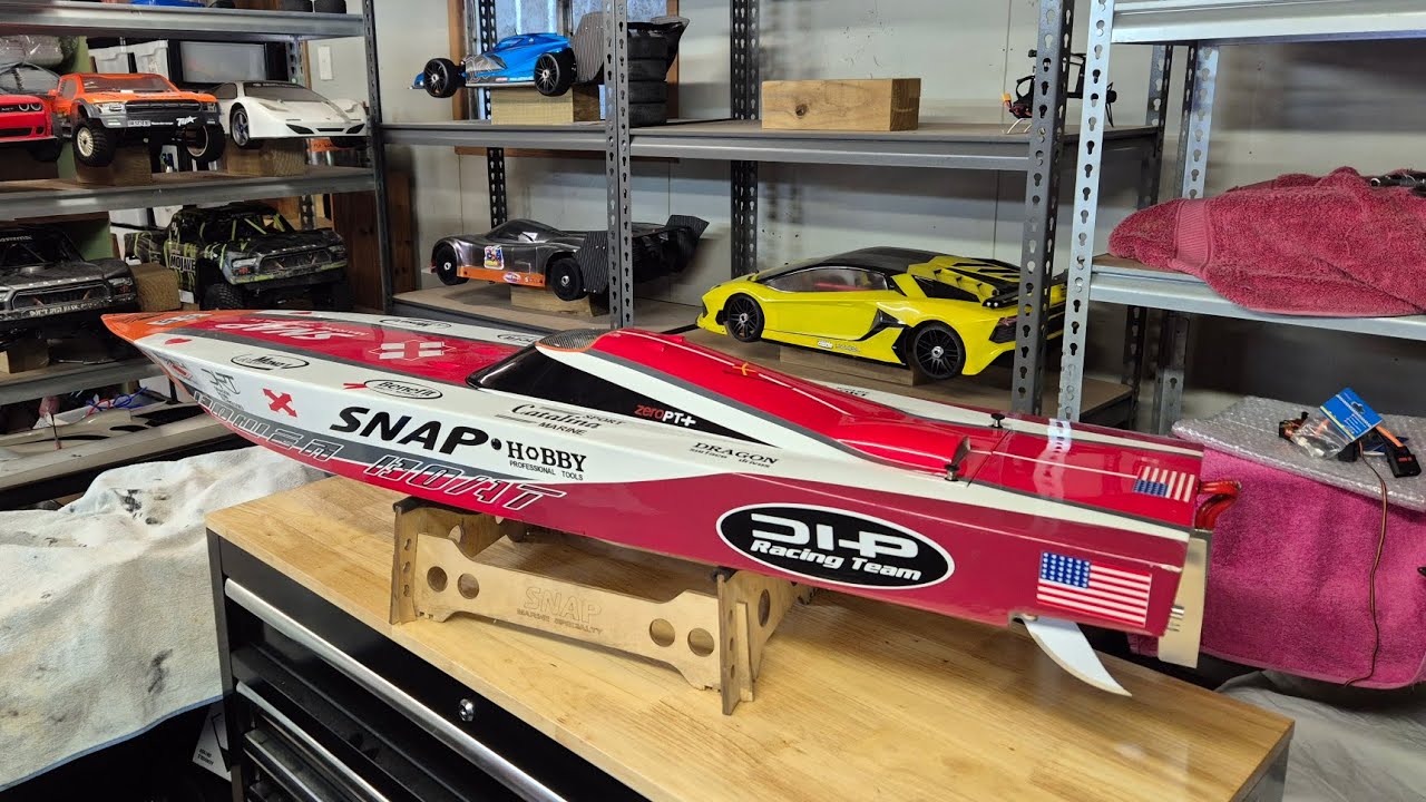 Dragon Hobby P1 Snap RC Boat Build - Part 3 - YouTube