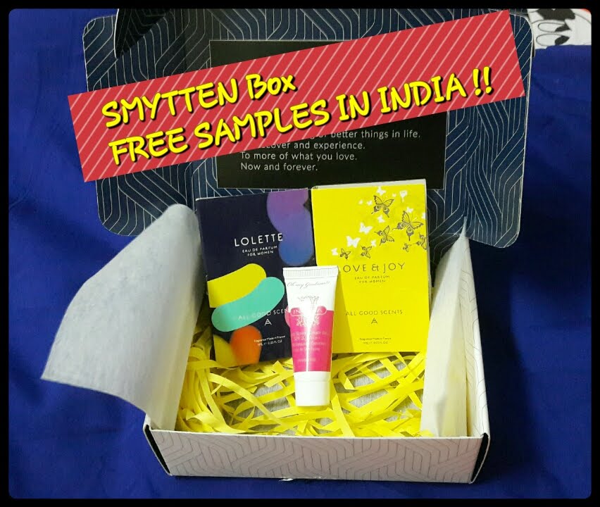 HOW TO GET FREE SAMPLES IN INDIA || SMYTTEN Box Review - YouTube