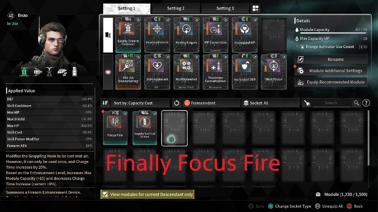 The First Descendant Focus Fire Mod - YouTube