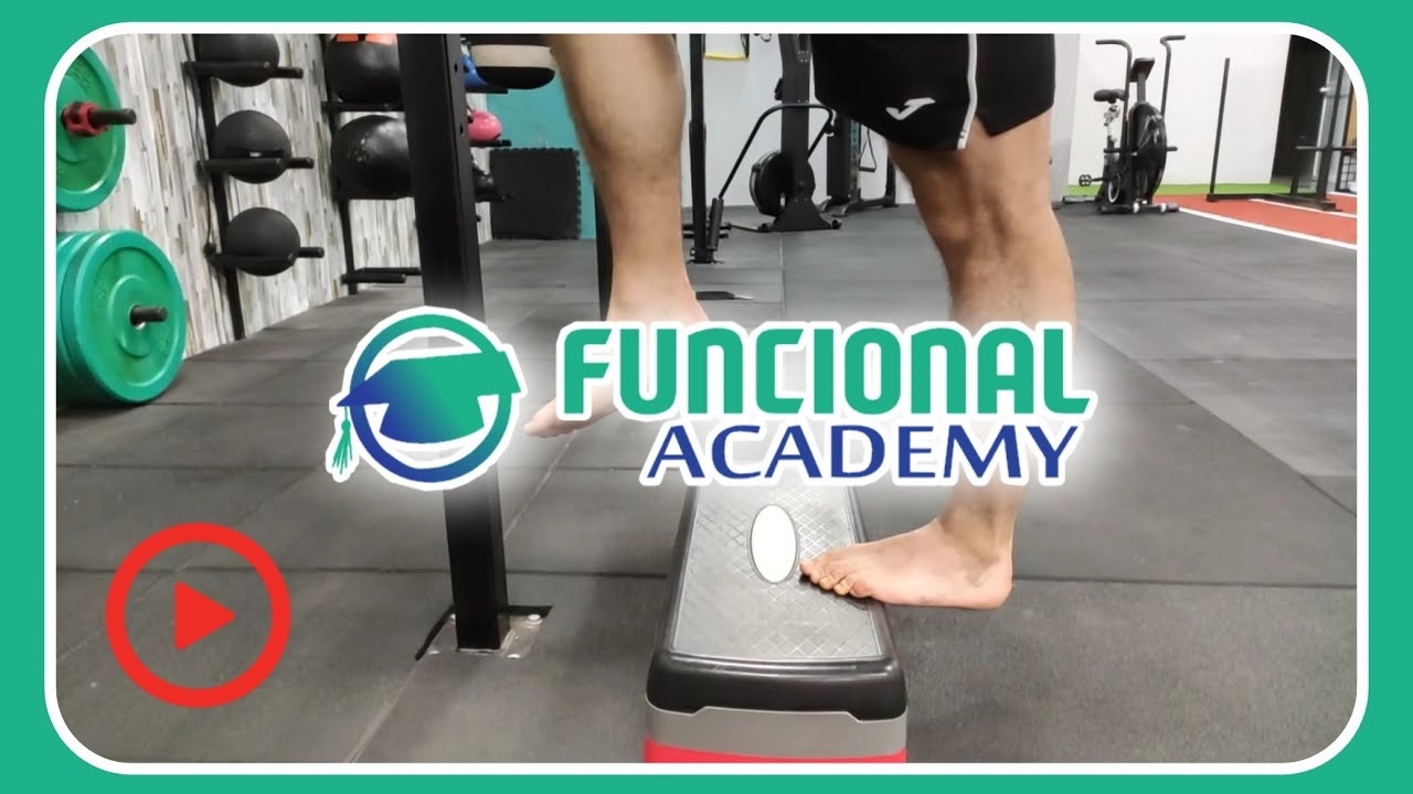 Dorsiflexión Excéntrica de Tobillo - Eccentric Ankle Dorsiflexion - YouTube