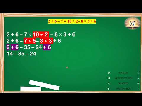 DMAS is Math operational order - YouTube