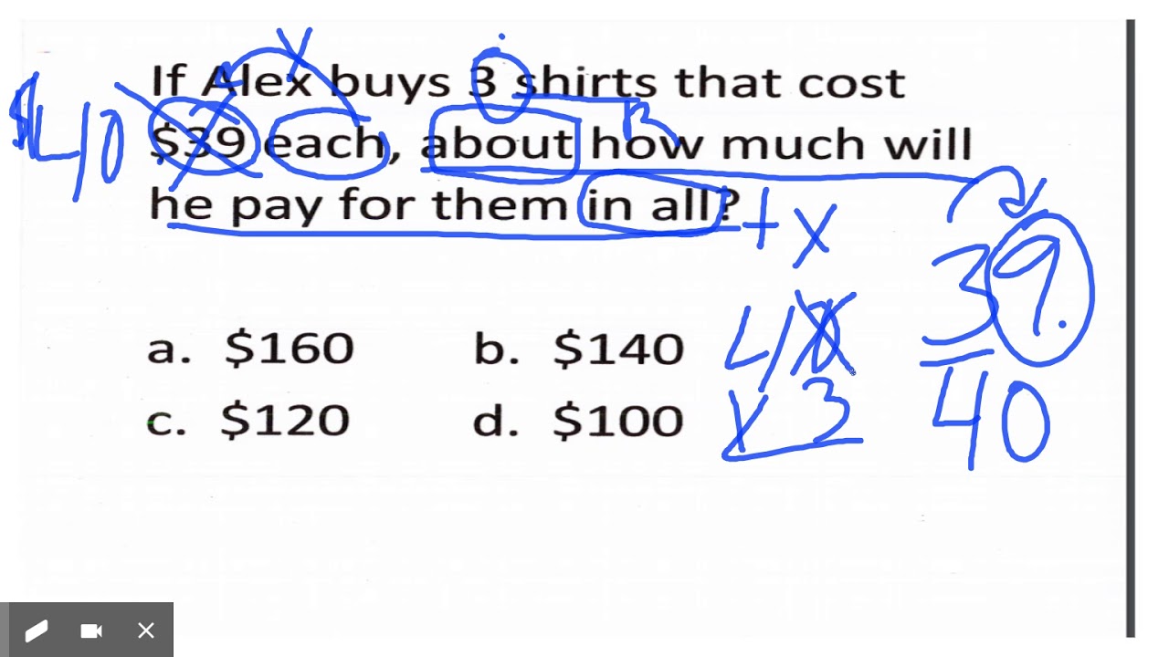 Multiplication Rounding Word Problems - Google Slides - YouTube