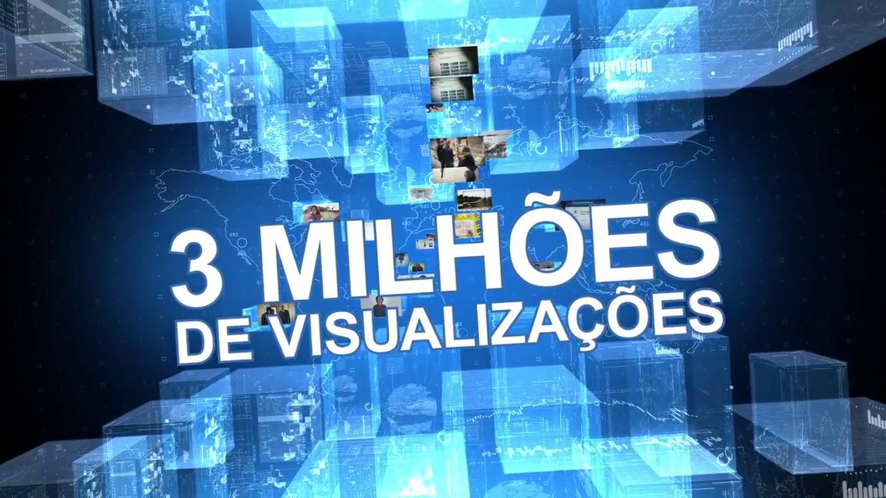 3 milhões de visualizações - YouTube