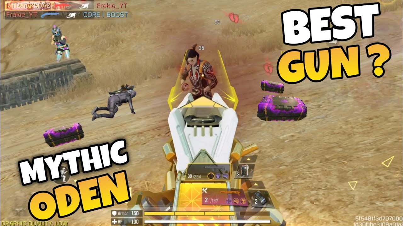 MYTHIC ODEN BEST GUN IN COD MOBILE ? - YouTube