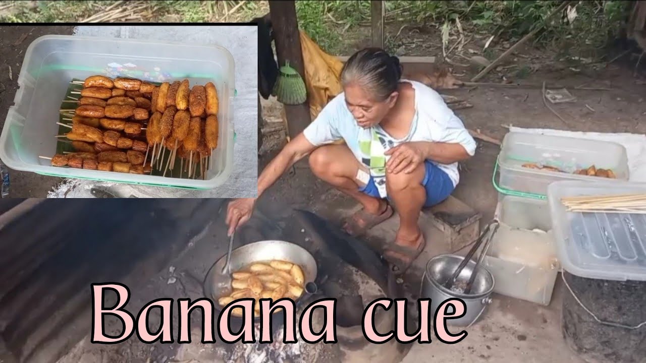 Banana cue | ang Isa sa negosyo ni nanay - YouTube