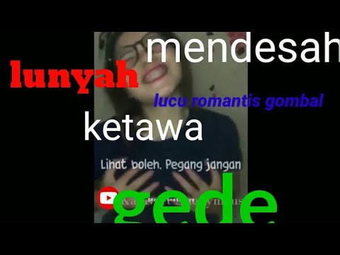 Vidio lucu mendesah wkwkk