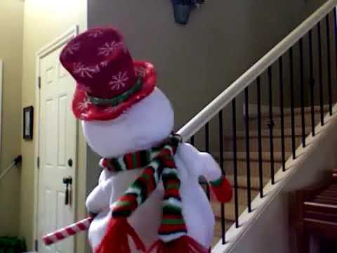 Rare French Booty Shaking Snowman (I DO NOT OWN THIS VIDEO)