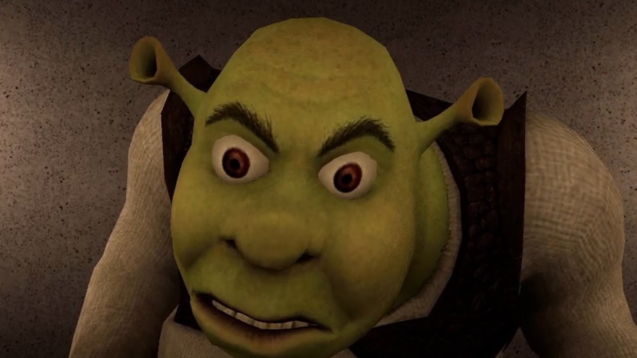 Shrek really tweakin out dont think hes playing around - YouTube