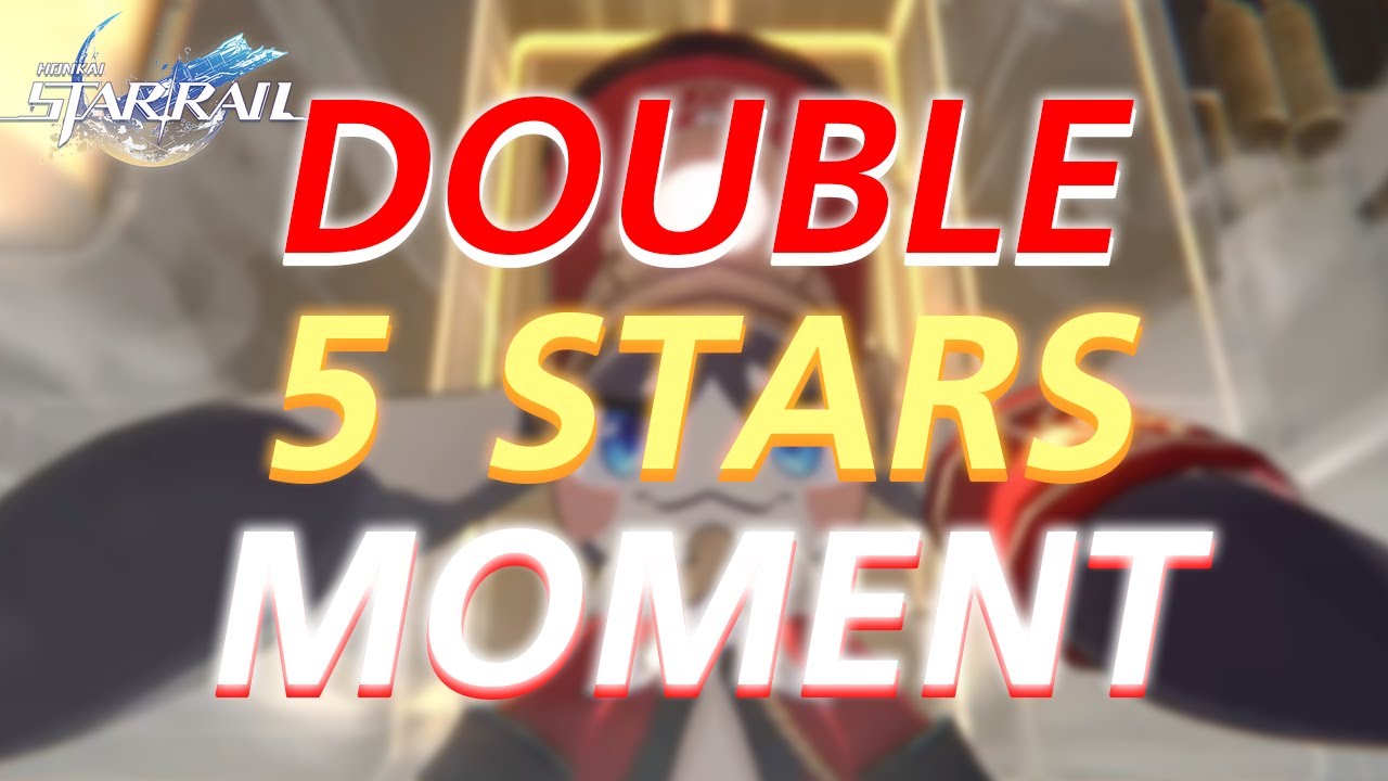 Double 5 Stars/SSR Gacha Summon Moment Honkai: Star Rail - YouTube