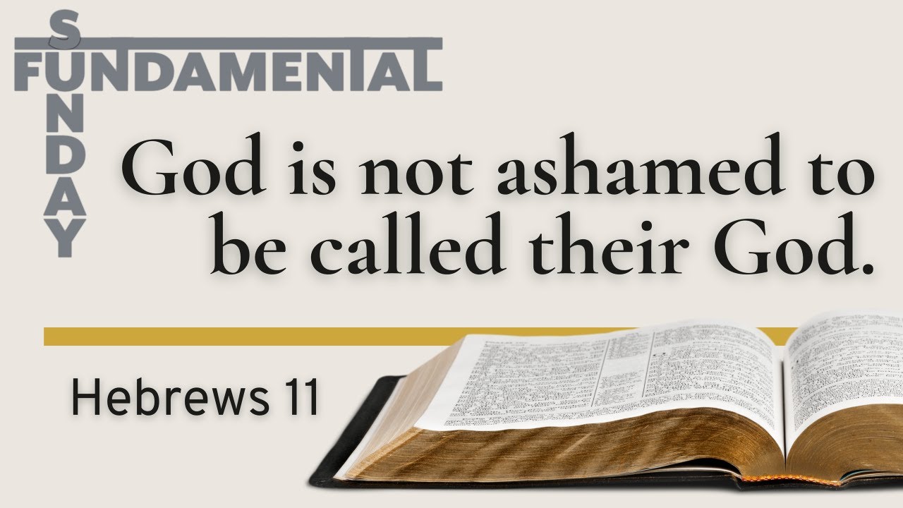 God Is Not Ashamed To Be Called Their God | Caleb Colley | Sunday ...