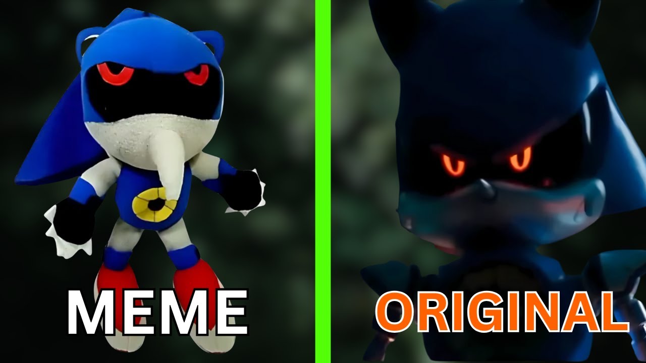 Sonic Hue Hue Hue Original vs Edit | Metal Sonic Singing Huehuehue meme ...