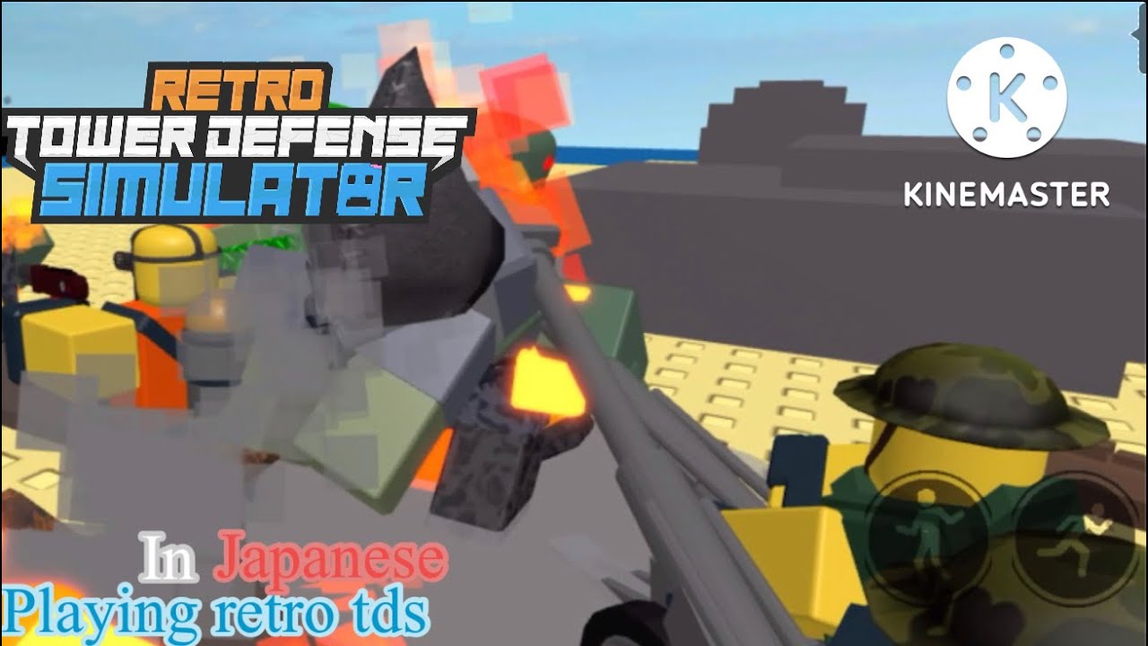 Retro tower defense simulator: in Japanese? - YouTube