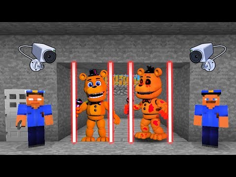 FREDDY Y FREDDY.EXE PRESOS | MINECRAFT ESCAPA DE LA CÁRCEL ROLEPLAY