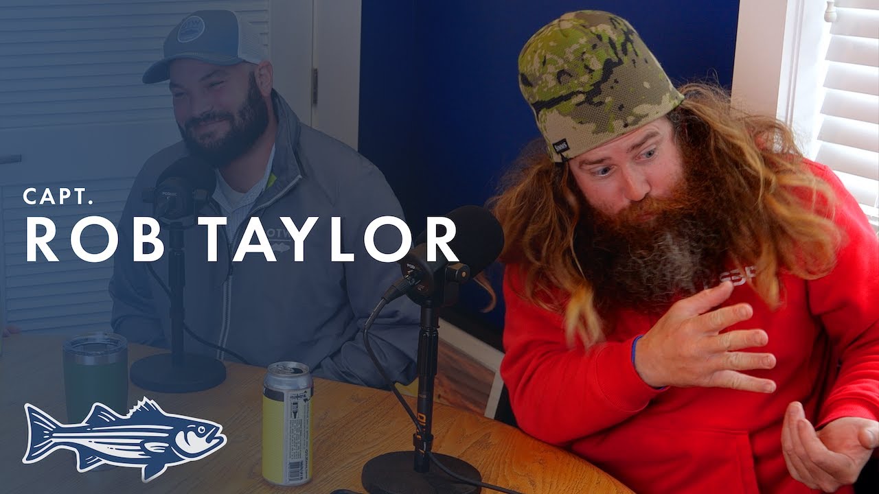 Riding Stripers with Captain Rob Taylor | On The Water Podcast #1 - YouTube