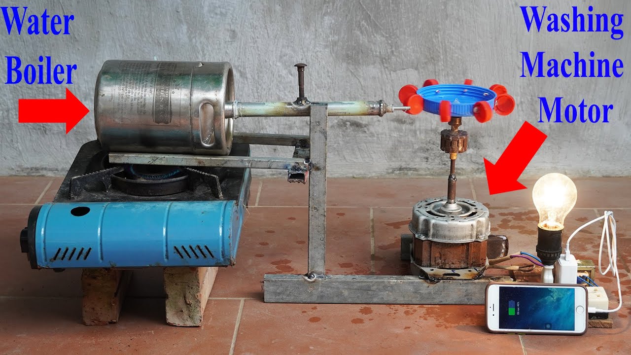 I Turn A Beer Keg Into A Generator 220v - YouTube