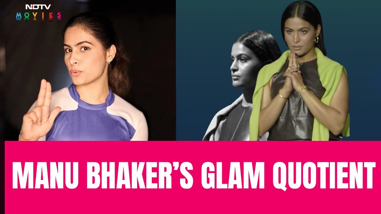 Manu Bhaker makes her debut at The Lakme Fashion Week - YouTube