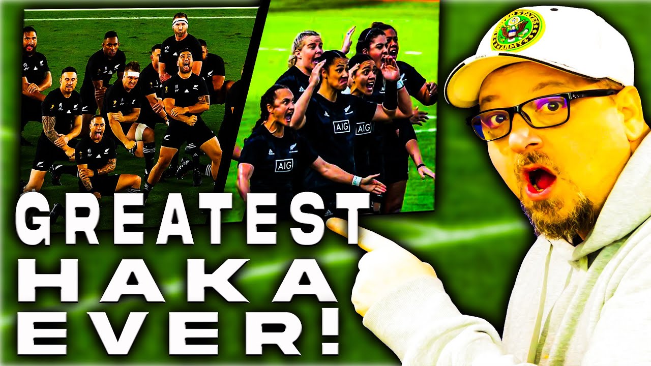 Watching The Most Epic Haka From Both All Blacks Teams! - YouTube