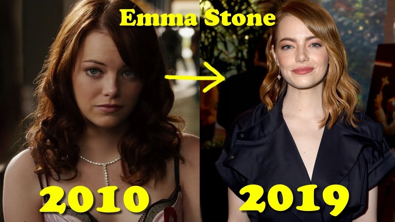 Emma Stone Then And Now