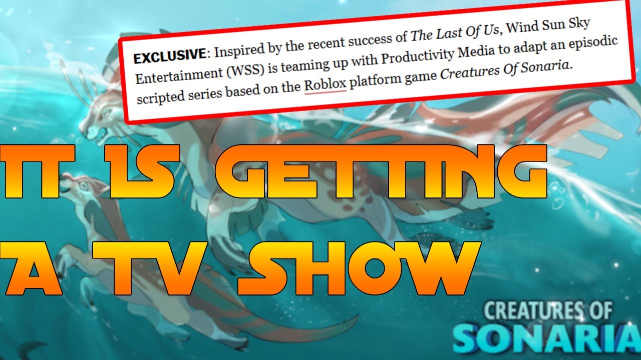 ROBLOX GAMES ARE GETTING TV SHOWS!!!! - YouTube