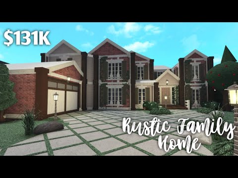 Bloxburg: Rustic Family House | Speedbuild | $131K | Exterior Only ...
