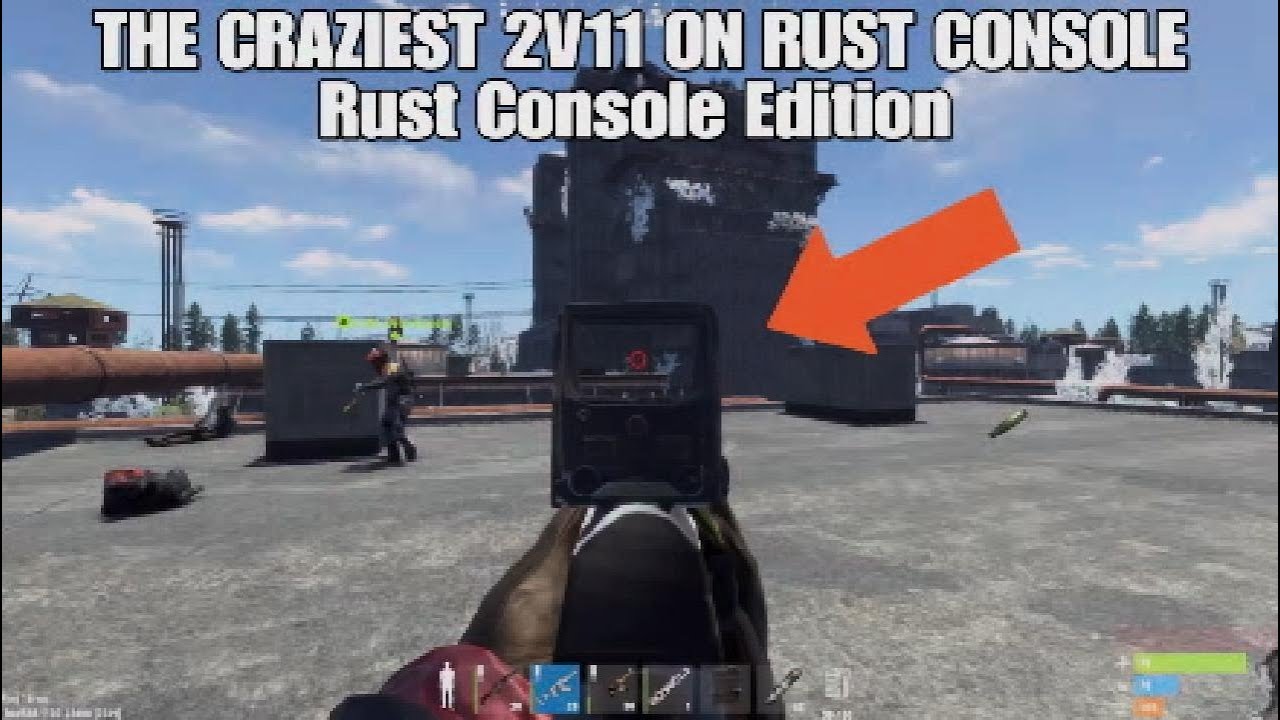 THE CRAZIEST 2V11 ON RUST CONSOLE - Rust Console Edition - YouTube