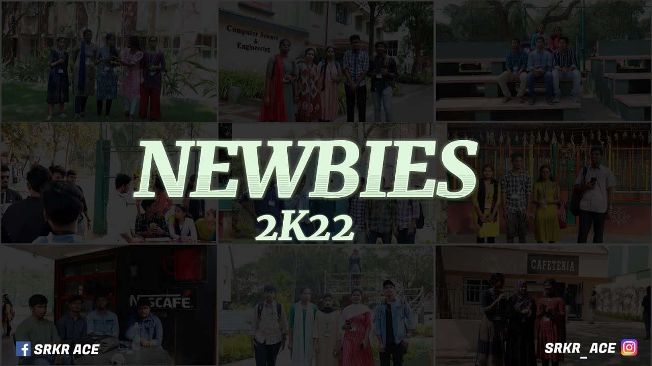 NEWBIES 2022 | SRKR | TEAM ACE - YouTube