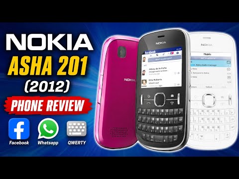 Nokia Asha 201 (2012) Phone Review - Qwerty, Facebook, Whatsapp