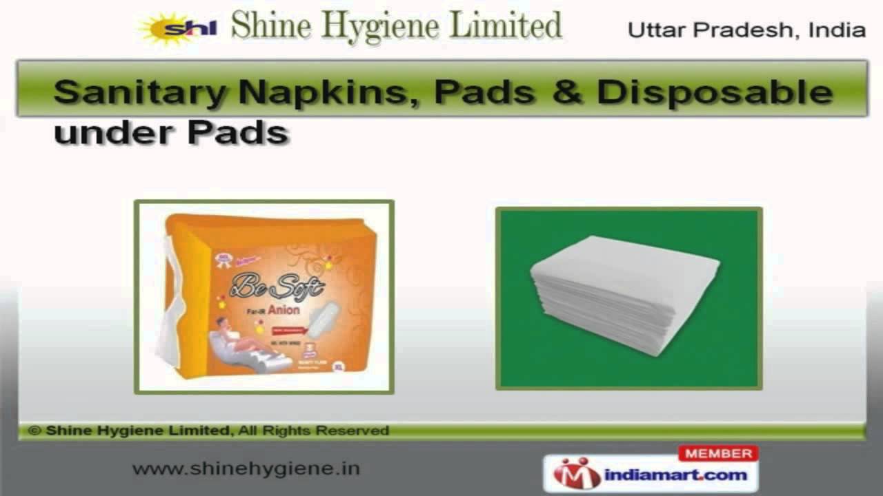 Diapers & Pads by Shine Hygiene Limited, Lucknow - YouTube