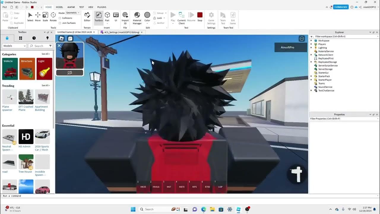 How to use ACS gun system and add attachments - ROBLOX Studio - YouTube