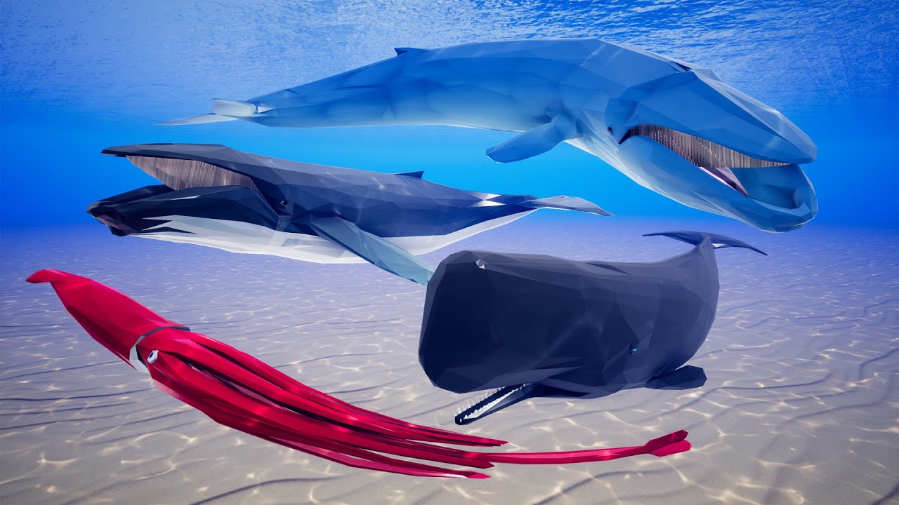 Low Poly Ocean Animals Vol3 - YouTube